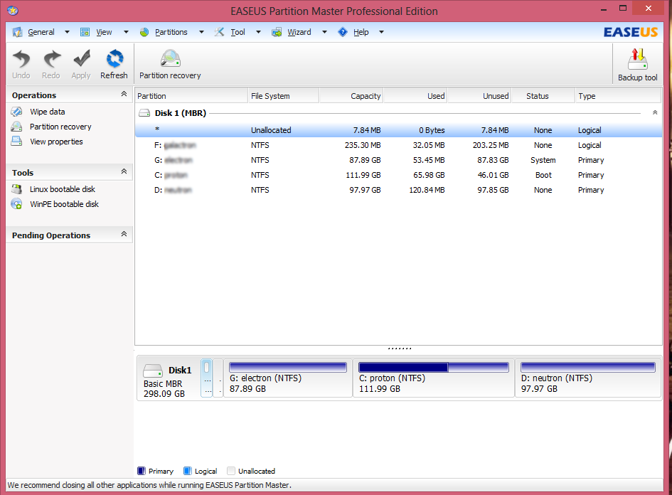 Easeus Partition Master Professional 9.2.1 | File Managers Easeus Partition Master Professional 9.2.1 | File Managers
