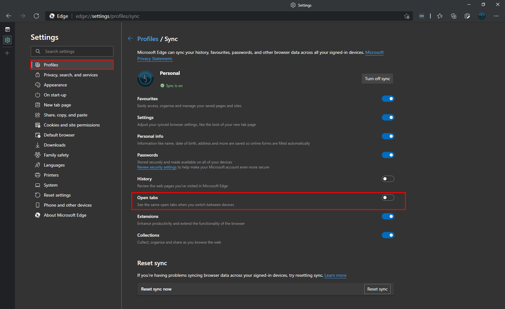How to sync Microsoft Edge tabs across devices. (Enable Tab Sync) How to sync Microsoft Edge tabs across devices. (Enable Tab Sync)