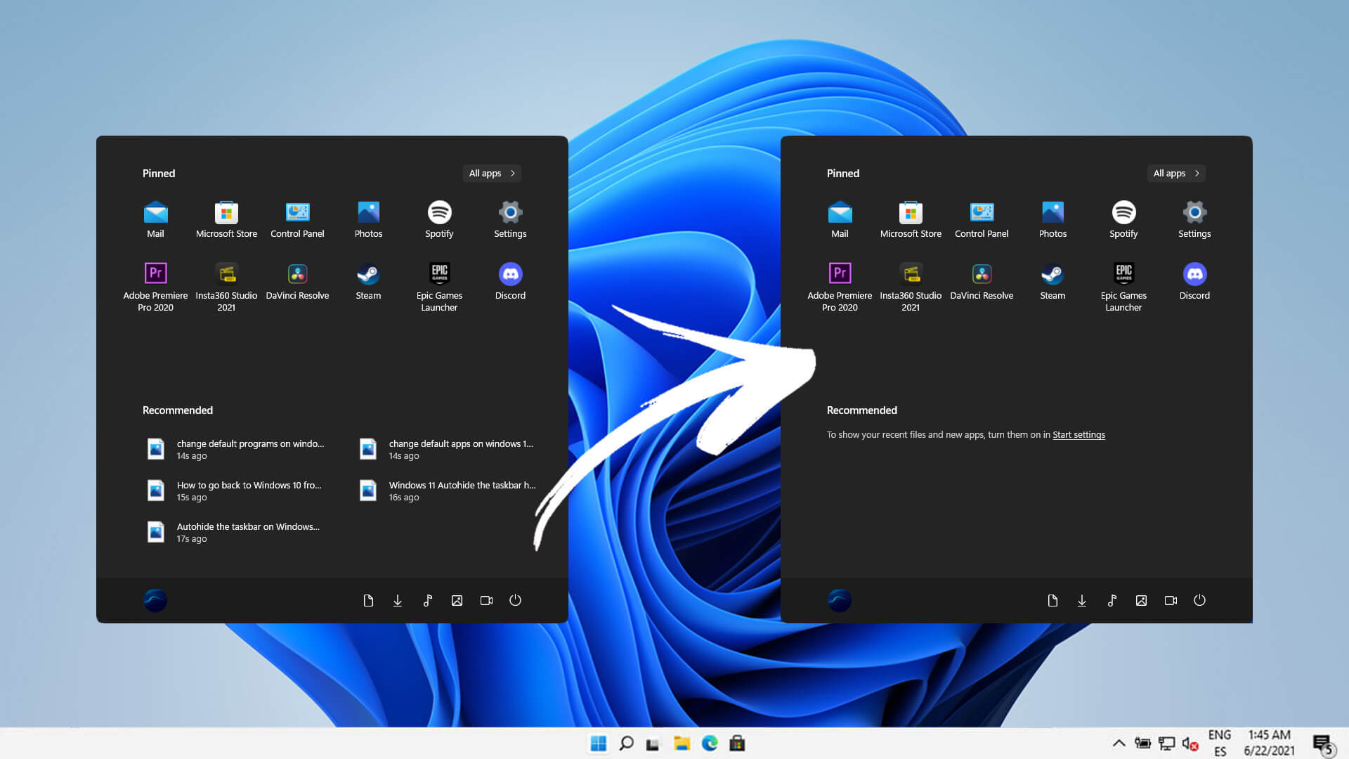 How to hide Recent Files from the Start menu on Windows 11. How to hide Recent Files from the Start menu on Windows 11.